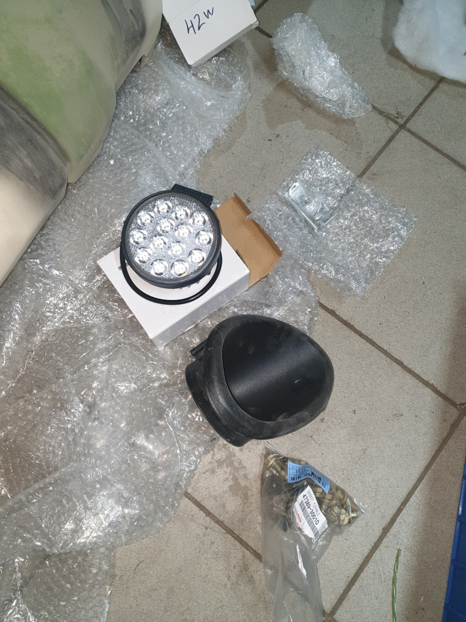 Фары круглые значит и птф сделаем круглыми — Toyota Land Cruiser Prado ...