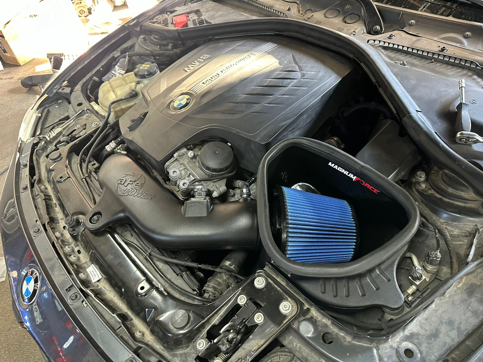 Впуск Magnum Force — BMW 4 series (F32), 3 л, 2013 года | тюнинг | DRIVE2
