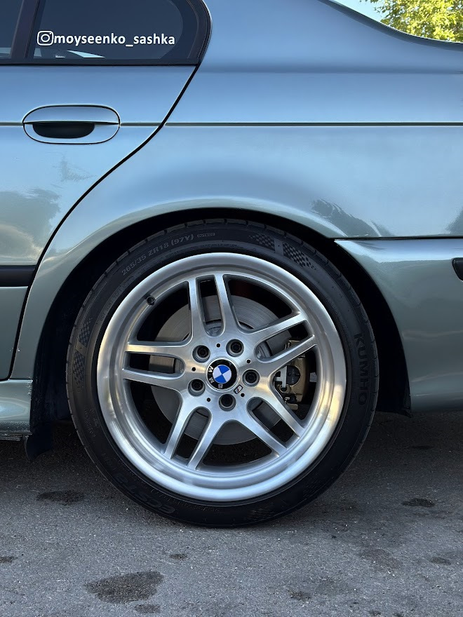 37 Style — BMW 5 series (E39), 3 л, 2002 года | колёсные диски | DRIVE2