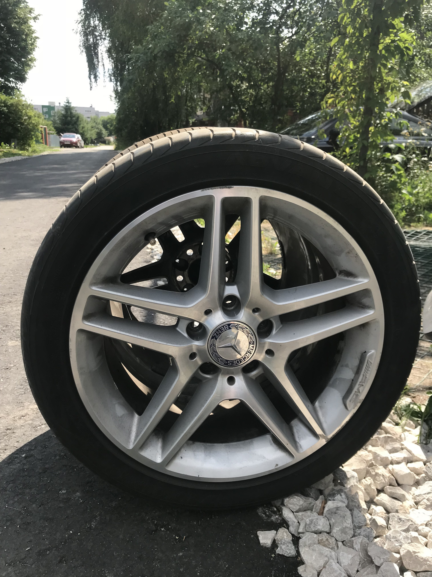 Начнем с колес. Диски — в РЛД. — Audi TT (2G), 3,2 л, 2007 года ...