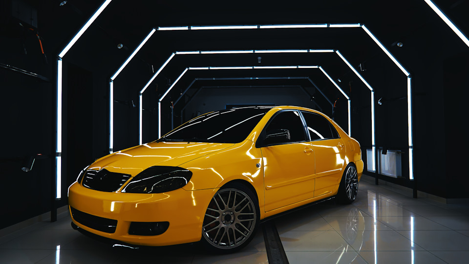 Photoset №4 Corolla e120 final. — Toyota Corolla (120), 1,6 л, 2006 ...