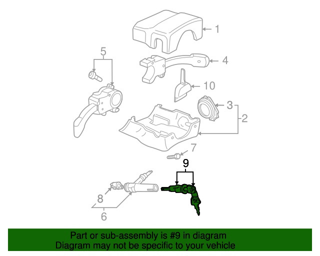 8E0905855A Личинка замка зажигания VAG | Запчасти на DRIVE2