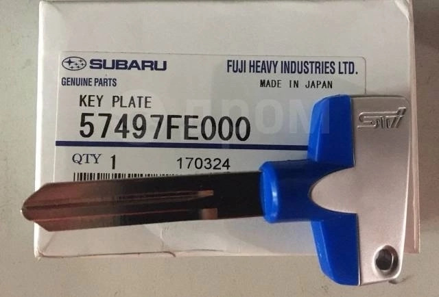 Замена ключа на STI — Subaru Impreza WRX (GD/GG), 2,5 л, 2006 года ...