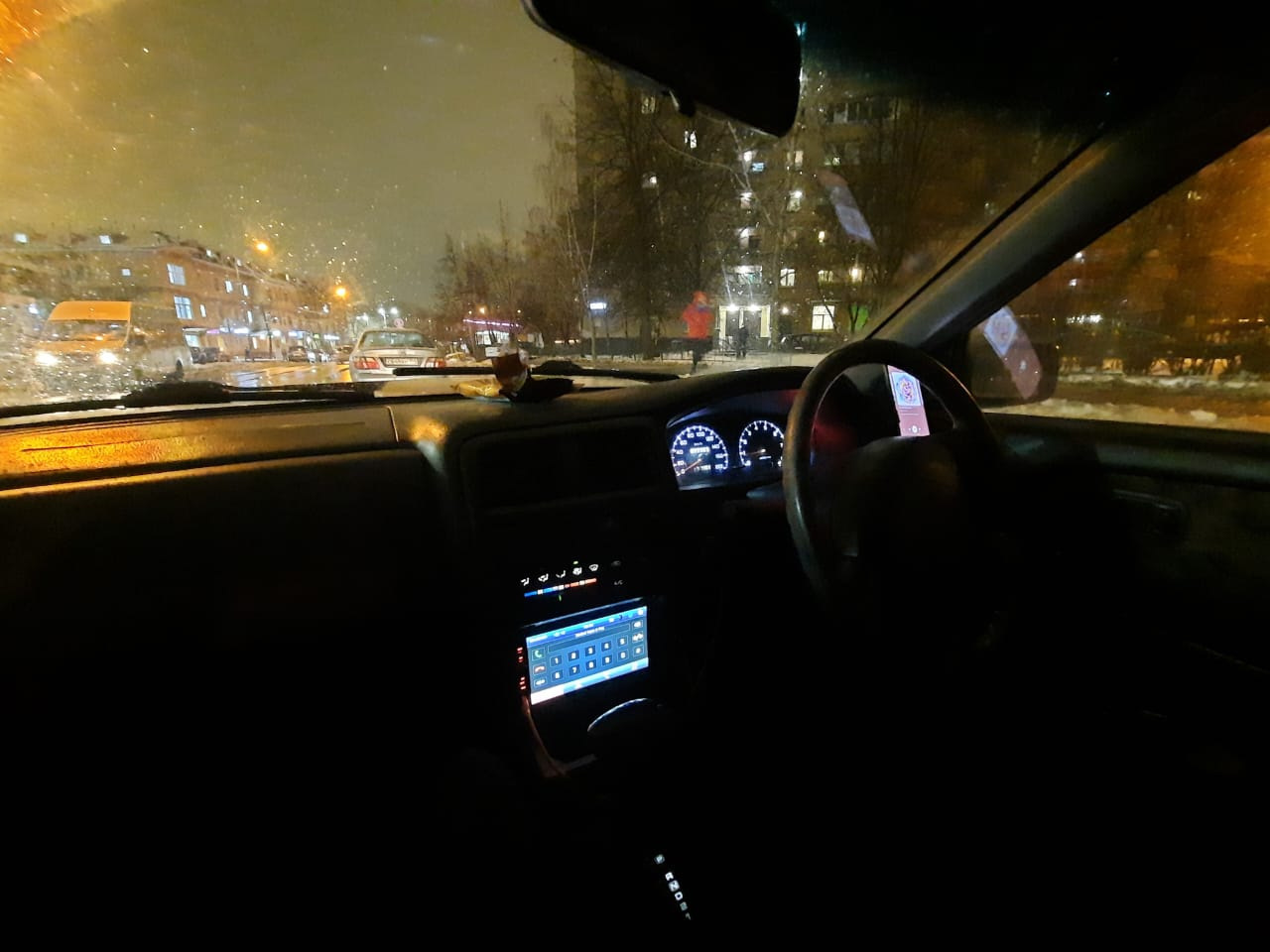 Как выглядит Пересвет приборки со стороны))) — Nissan Pulsar (N15), 1,5 ...