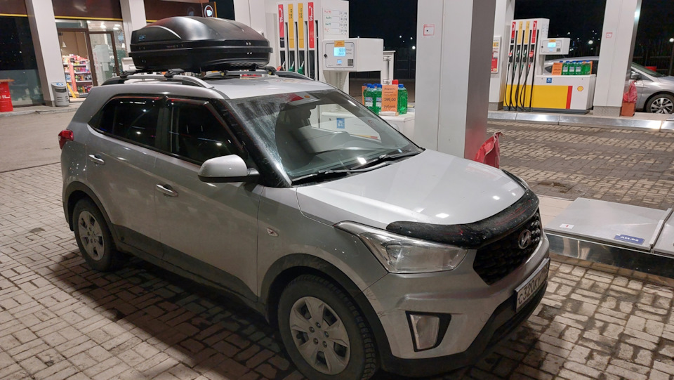 Автобокс ЕвроДеталь magnum 300 — Hyundai Creta (1G), 1,8 л, 2021 года ...