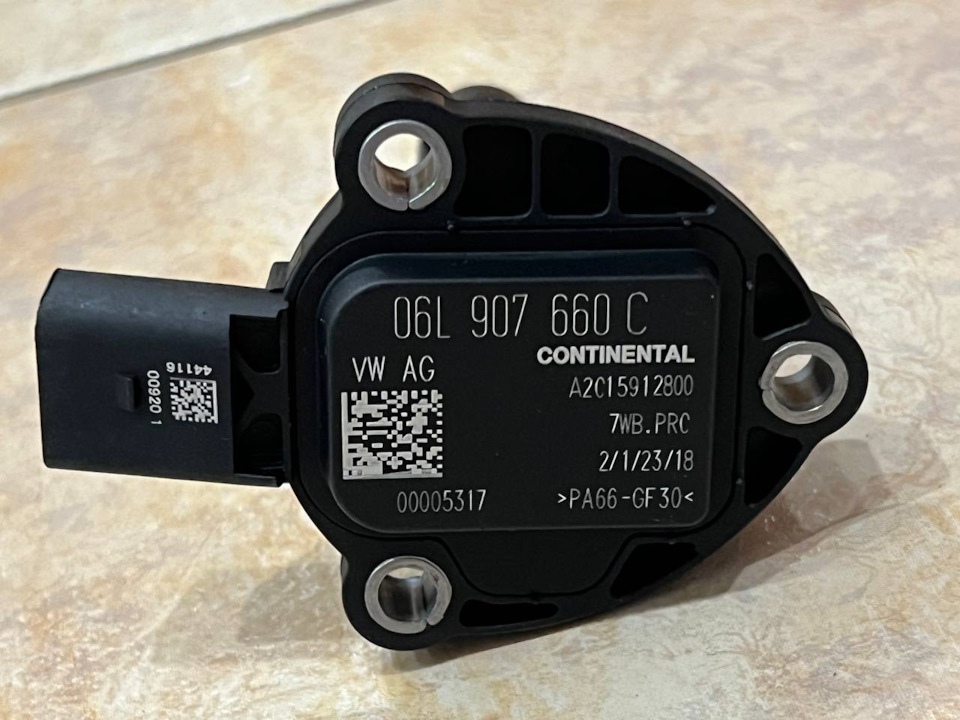 03F907660D Датчик уровня масла VAG | Запчасти на DRIVE2