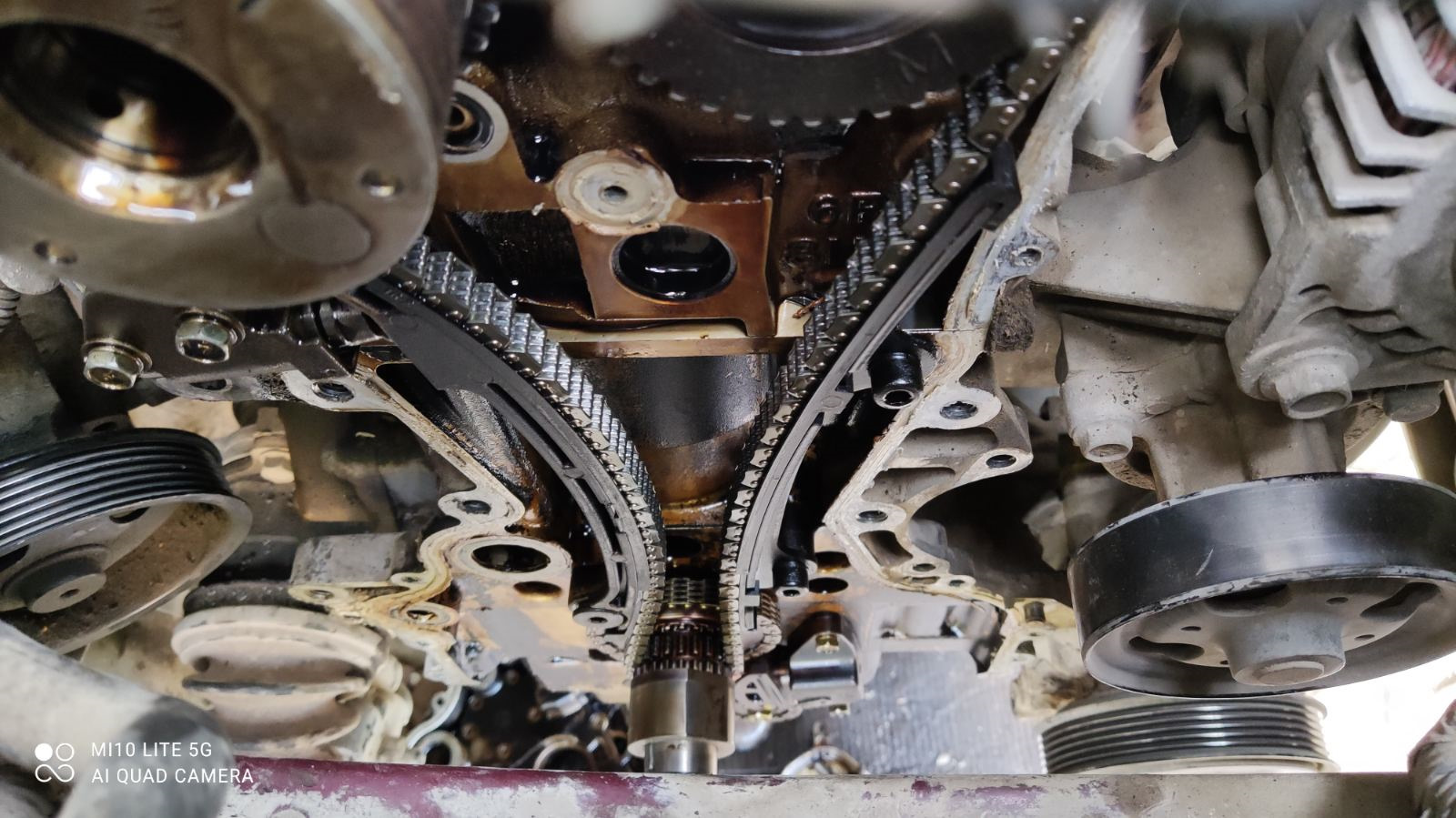 Замена ГРМ на Nissan X-Trail T-30 комплектом. — Nissan X-Trail I (t30 ...