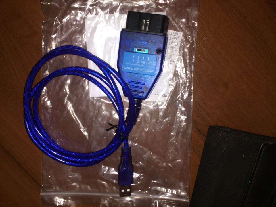 VAG-COM 409.1 Vag KKL K-Line FTDI OBD2 — Lada 21099, 1,5 л, 2001 года ...