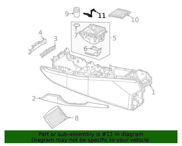 A0009062012 Плафон подсветки салона Mercedes | Запчасти на DRIVE2