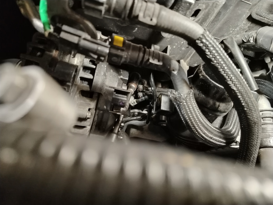 Замена свечей нагрева антифриза К9к 872-й. — Nissan Qashqai (2G), 1,5 л ...