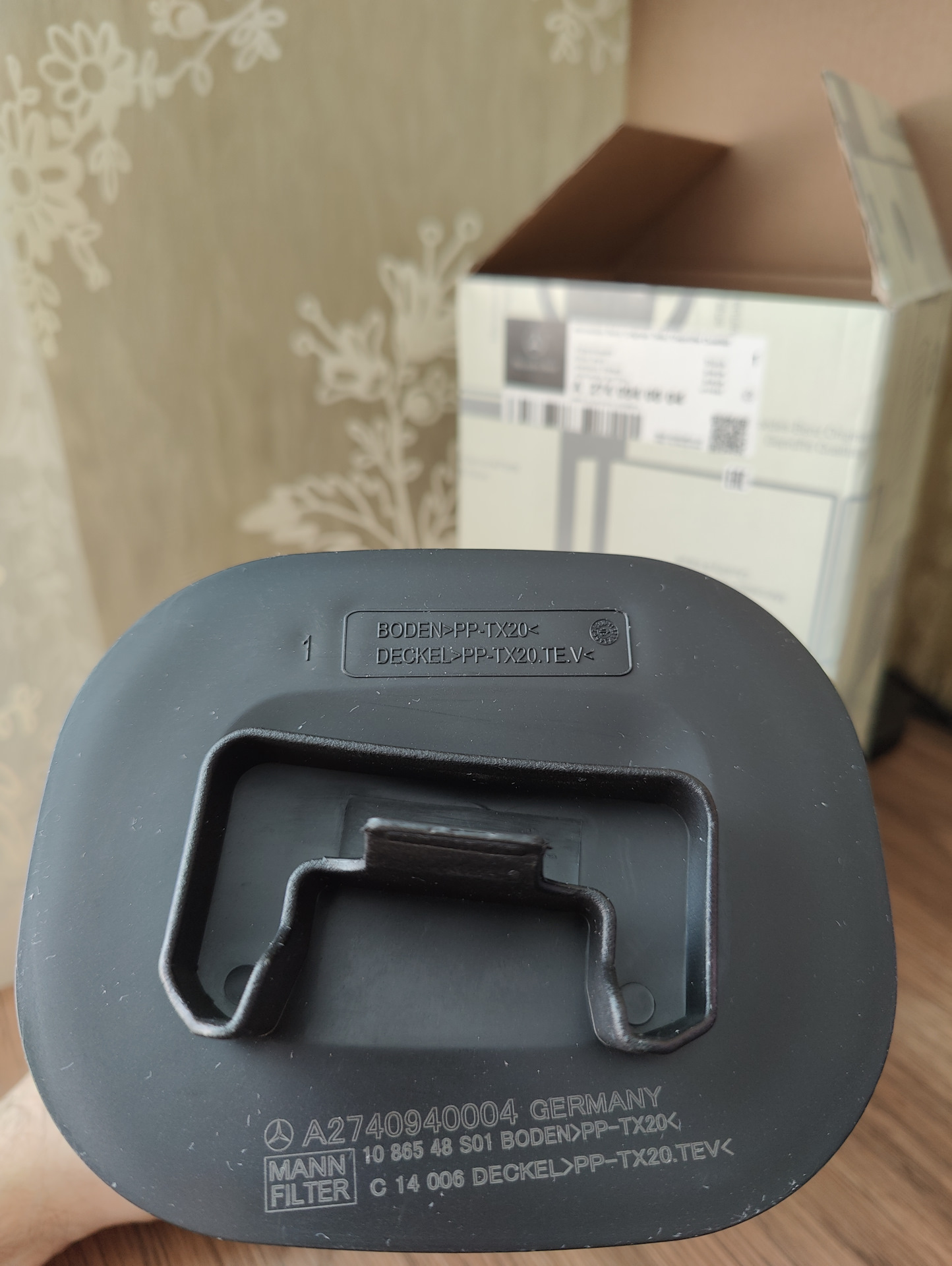 Подделка воздухана A2740940004 и проба UFI 27A9200 — Mercedes-Benz E ...