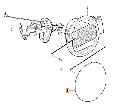 Мотор люка бензобака — Volvo XC60 (1G), 2,4 л, 2015 года | своими ...