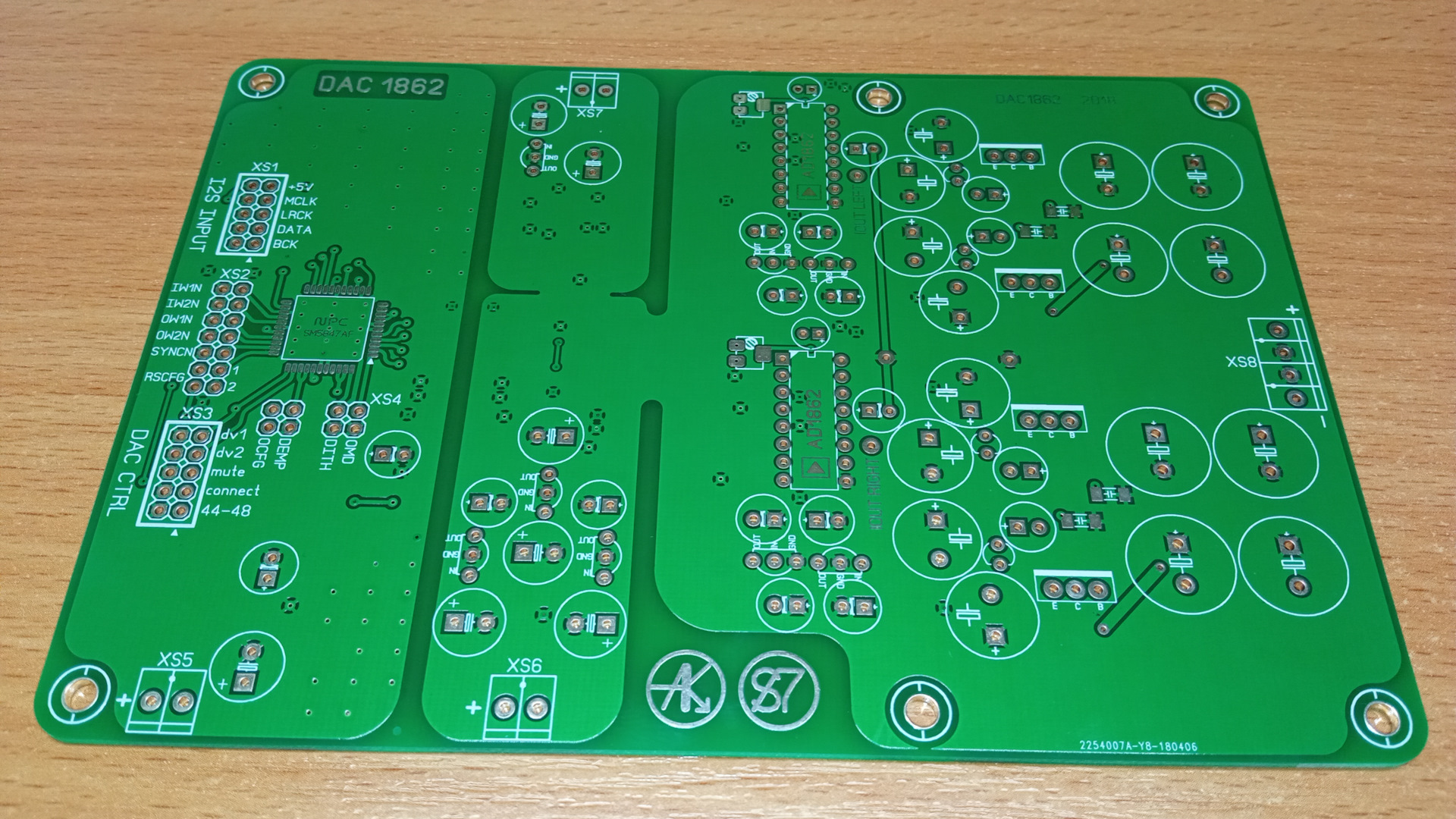 Сборка цап на AD1862 и NOS цап на Philips TDA1541A — DRIVE2