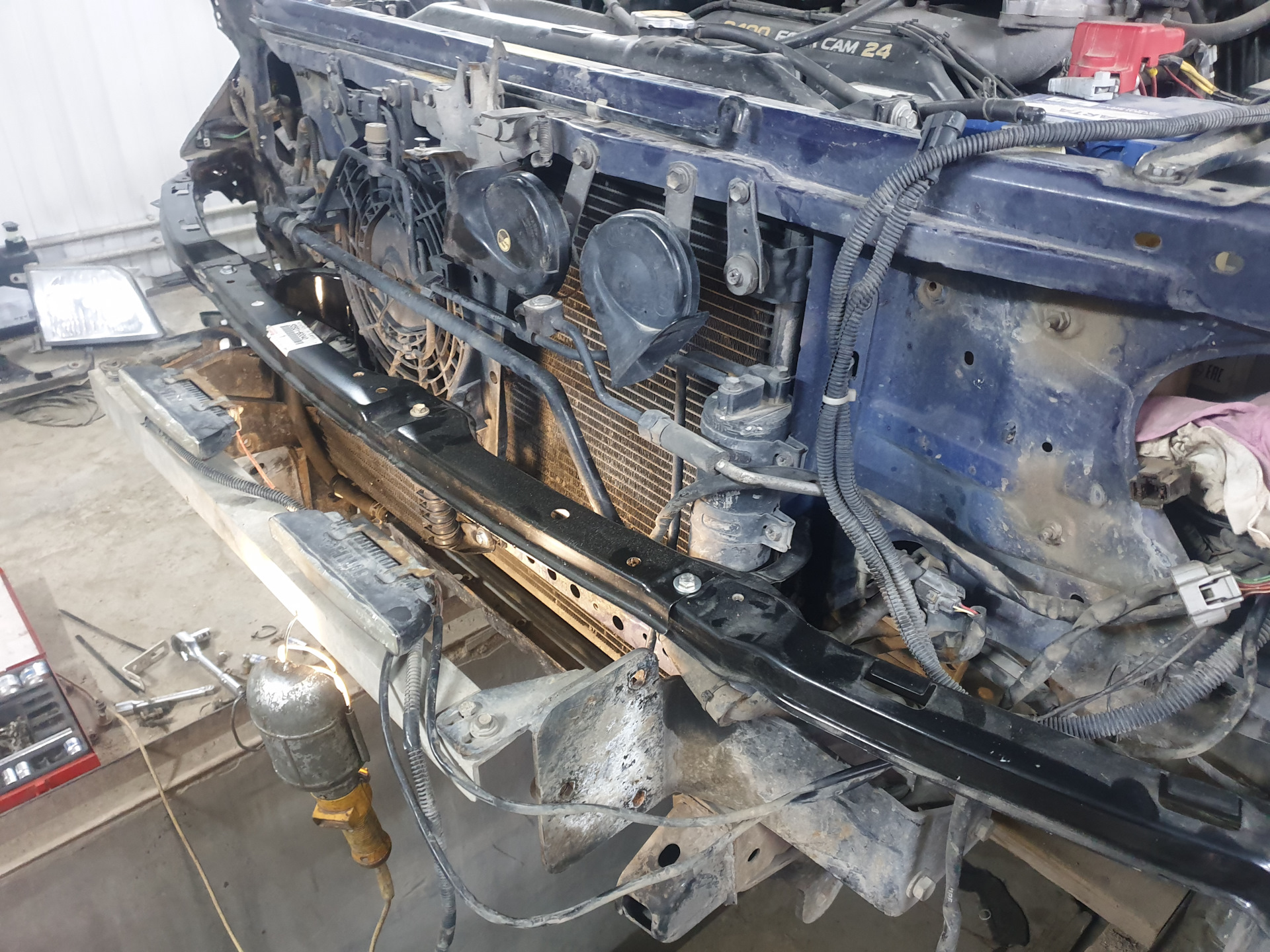 Новые повороты в бампер, рестайл подфарные планки, радиатор акпп от 120 ...