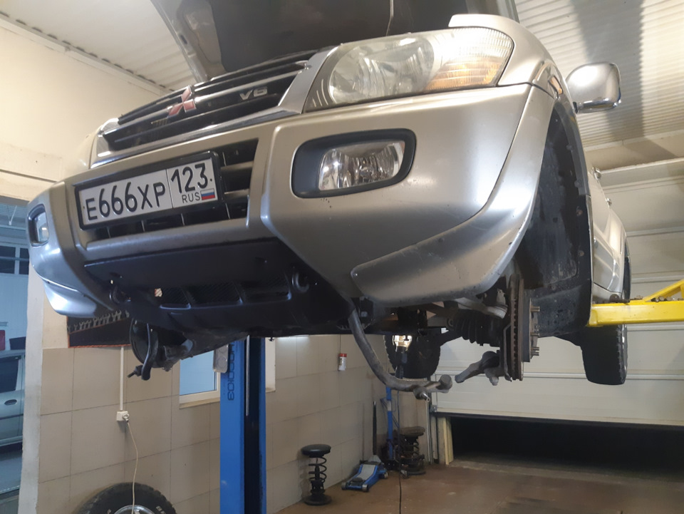 Незавелся и т.д. — Mitsubishi Montero III (V60), 3,5 л, 2001 года ...