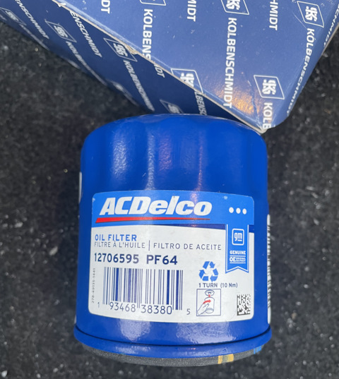 12706595 Фильтр масляный chevrolet GM | Запчасти на DRIVE2