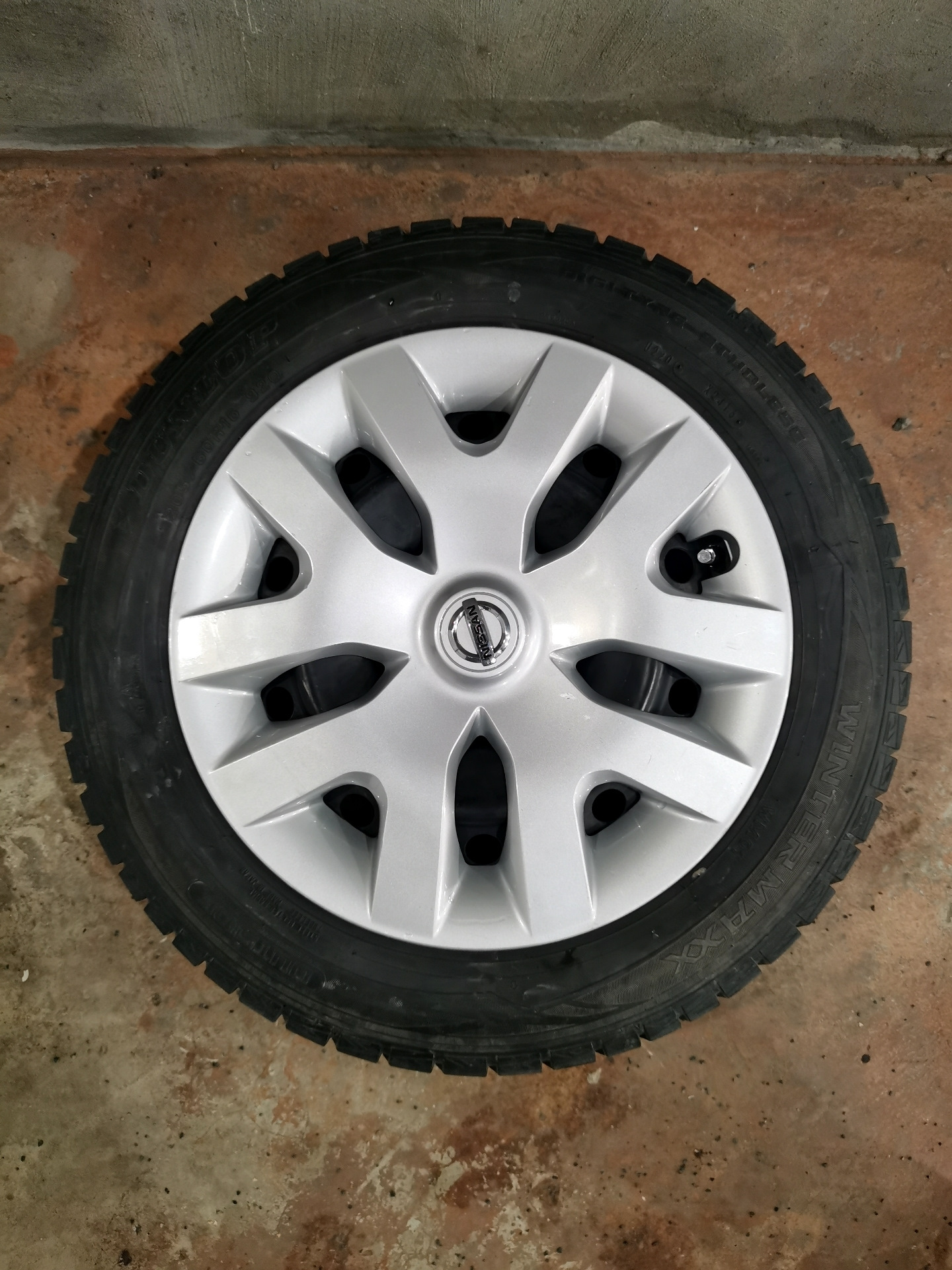 Зимние колеса — Nissan Primera (P12), 2 л, 2002 года | колёсные диски ...