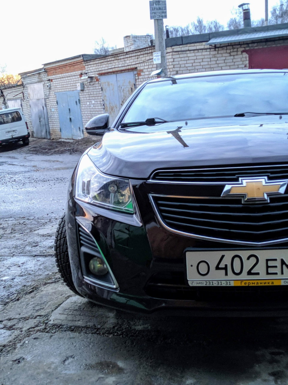 Установка Bi-LED линзы Blu Ray — Chevrolet Cruze Hatchback, 1,8 л, 2013 ...