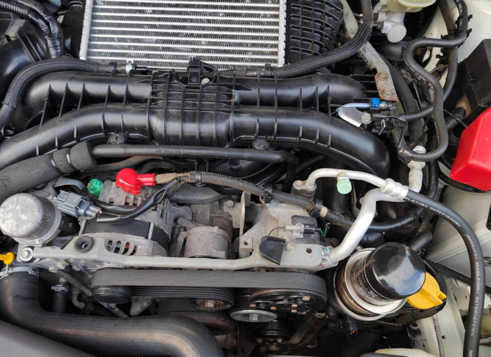 Успешная раскоксовка Subaru FA20: замена колец, поршней, колпачков и др ...