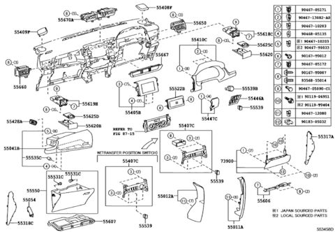9046712080 Клипса пластиковая TOYOTA LEXUS | Запчасти на DRIVE2