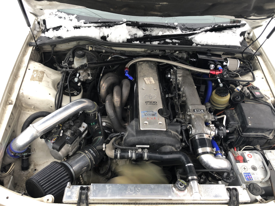 GTX3076, Bosch 980, Torsen2 — Toyota Chaser (100), 2,5 л, 2000 года ...