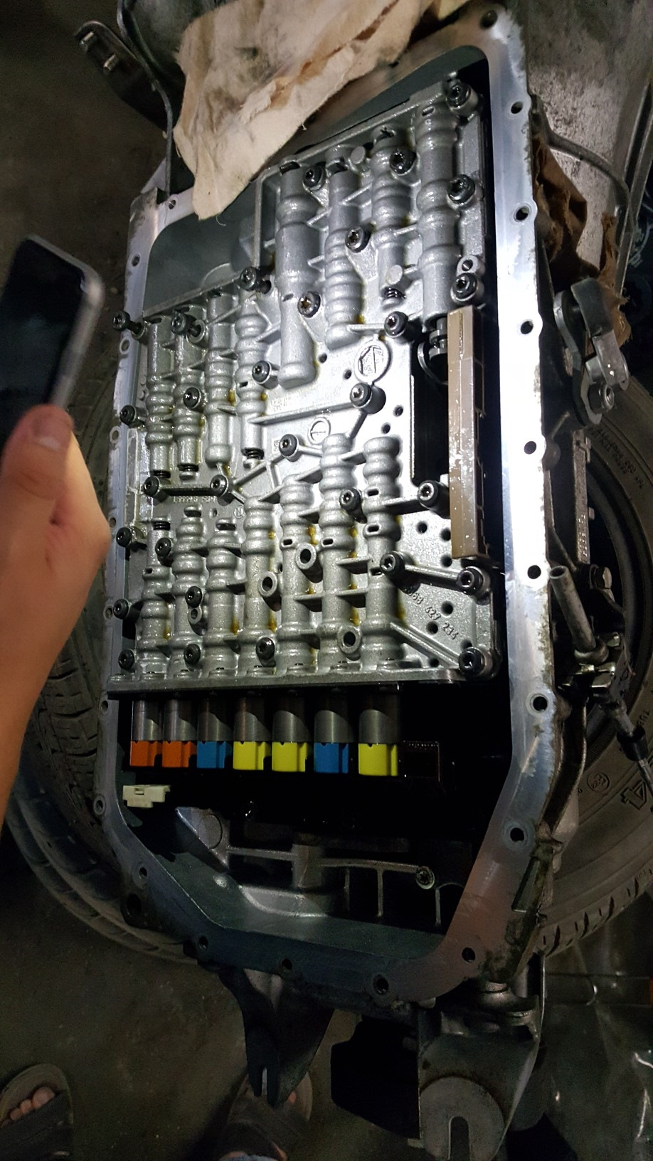 Коробка, масла — BMW 3 series (E90), 2 л, 2007 года | визит на сервис ...