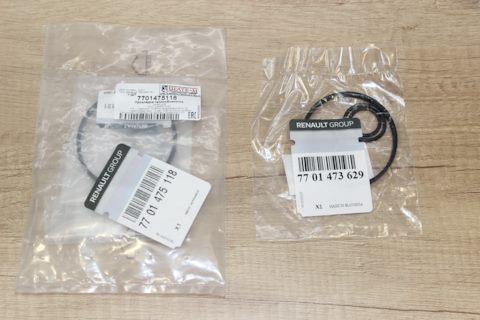 7701475118 Комп прокладок теплообменика 3шт(рез) RENAULT | Запчасти на ...