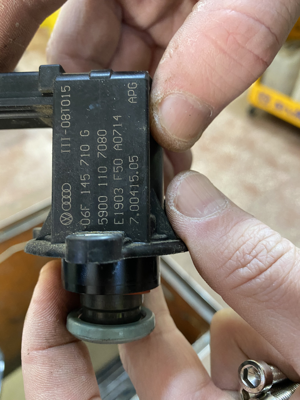 06F145710G Клапан электромагнитный перепускной VAG | Запчасти на DRIVE2