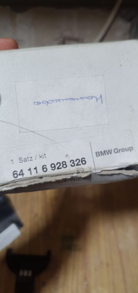 64116928326 Комплект датчика запотевания BMW | Запчасти на DRIVE2