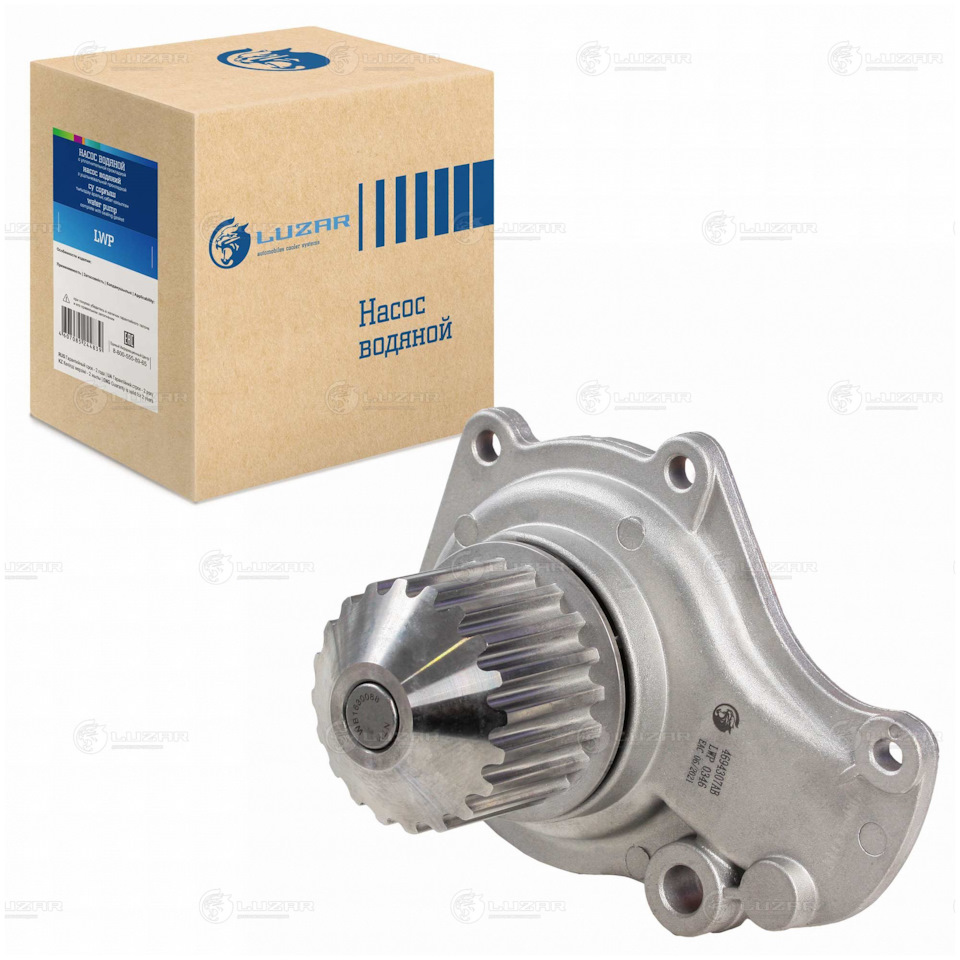 LWP0346 Насос водяной для автомобилей ГАЗ Siber/Chrysler 2.4i LUZAR | Запчасти на DRIVE2
