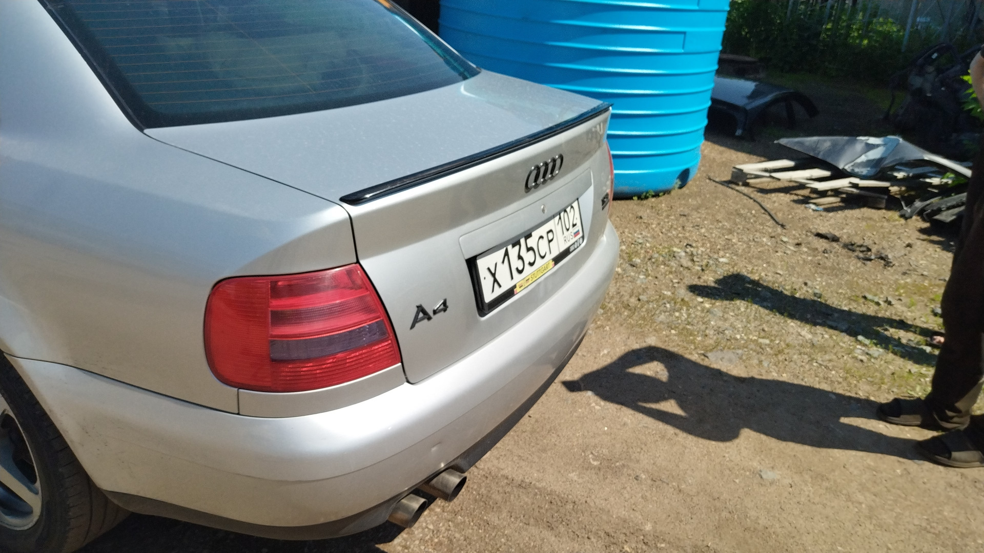 Лип спойлер от e46 — Audi A4 (B5), 1,8 л, 2000 года | стайлинг | DRIVE2