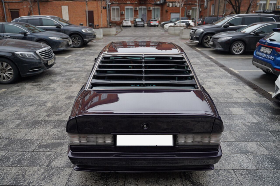 Rear window louver/люверсы на базе — Mercedes-Benz 190 (W201), 2,2 л ...