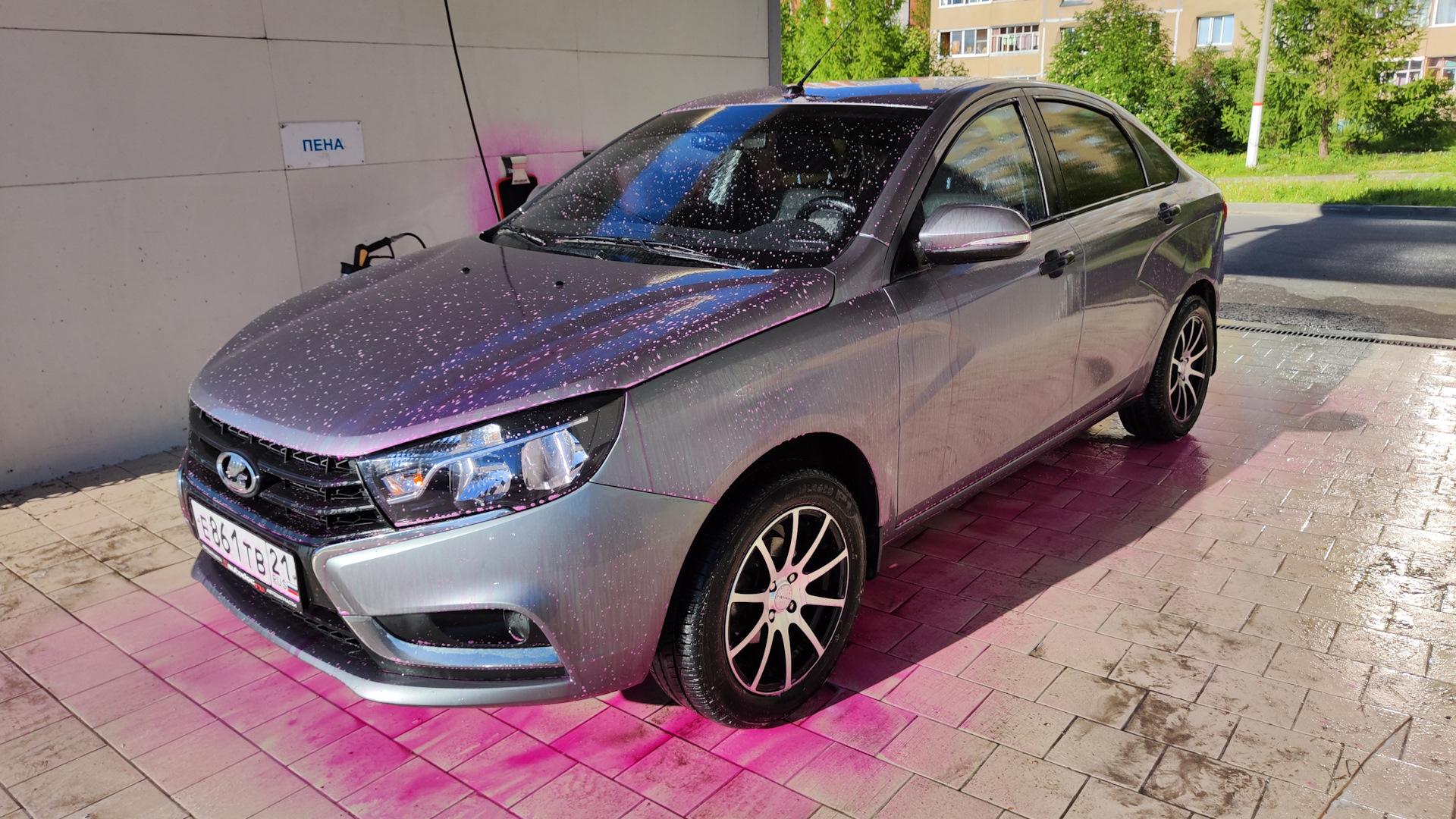 Lada Vesta 1.6 бензиновый 2017 | Space Grey на DRIVE2