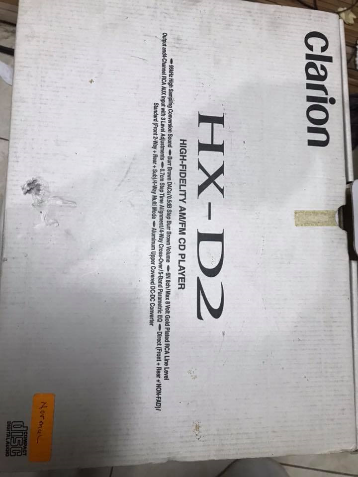 CLARION HX-D2 — DRIVE2