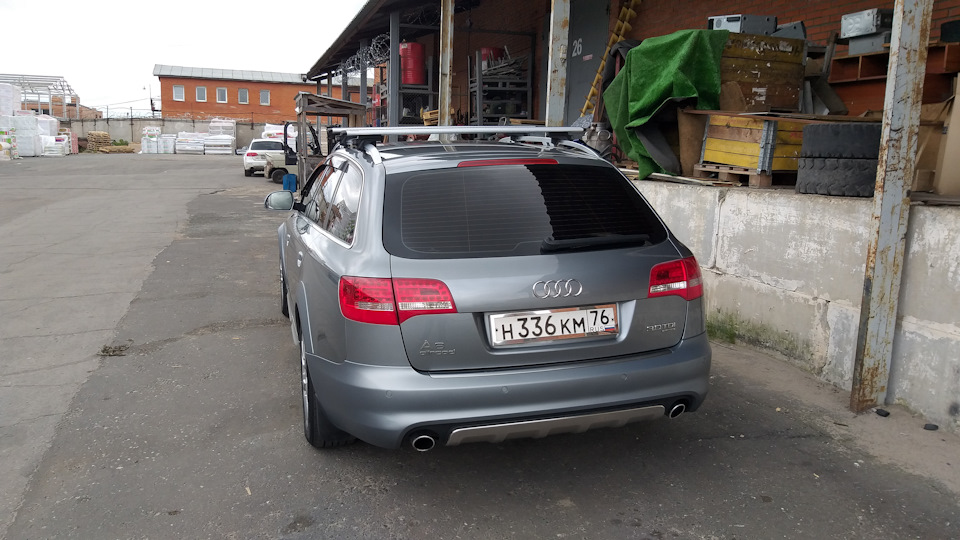 Аэродинамические поперечины Thule — Audi A6 Allroad quattro (C6), 3 л ...