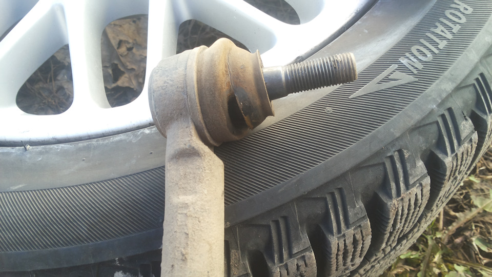 Наконечник и напрявляюшие — Toyota Camry (V40), 2 л, 1996 года | своими ...