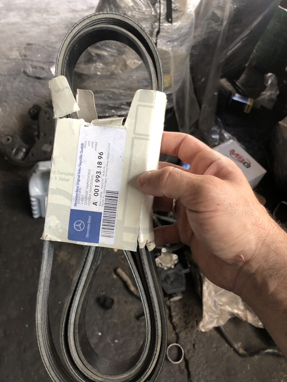 A0019931896 Ремень приводной Mercedes | Запчасти на DRIVE2