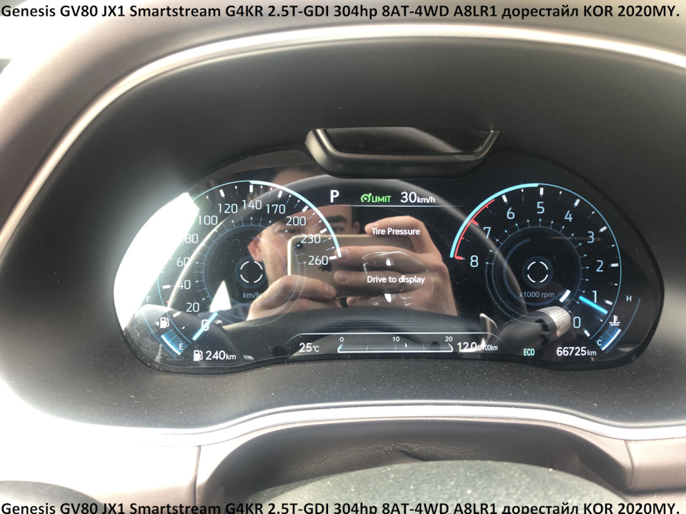 Genesis GV80 JX1 Smartstream G4KR 2.5T-GDI 304hp 8AT-4WD A8LR1 ...