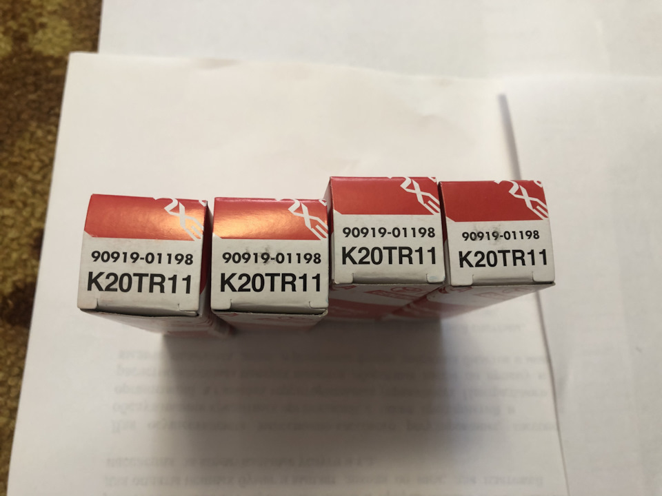 K20TR11 Свеча зажигания 3195 DENSO | Запчасти на DRIVE2