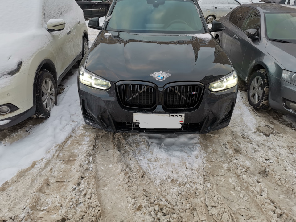 Решетка m40i установлена. — BMW X3 (G01), 3 л, 2021 года | стайлинг ...