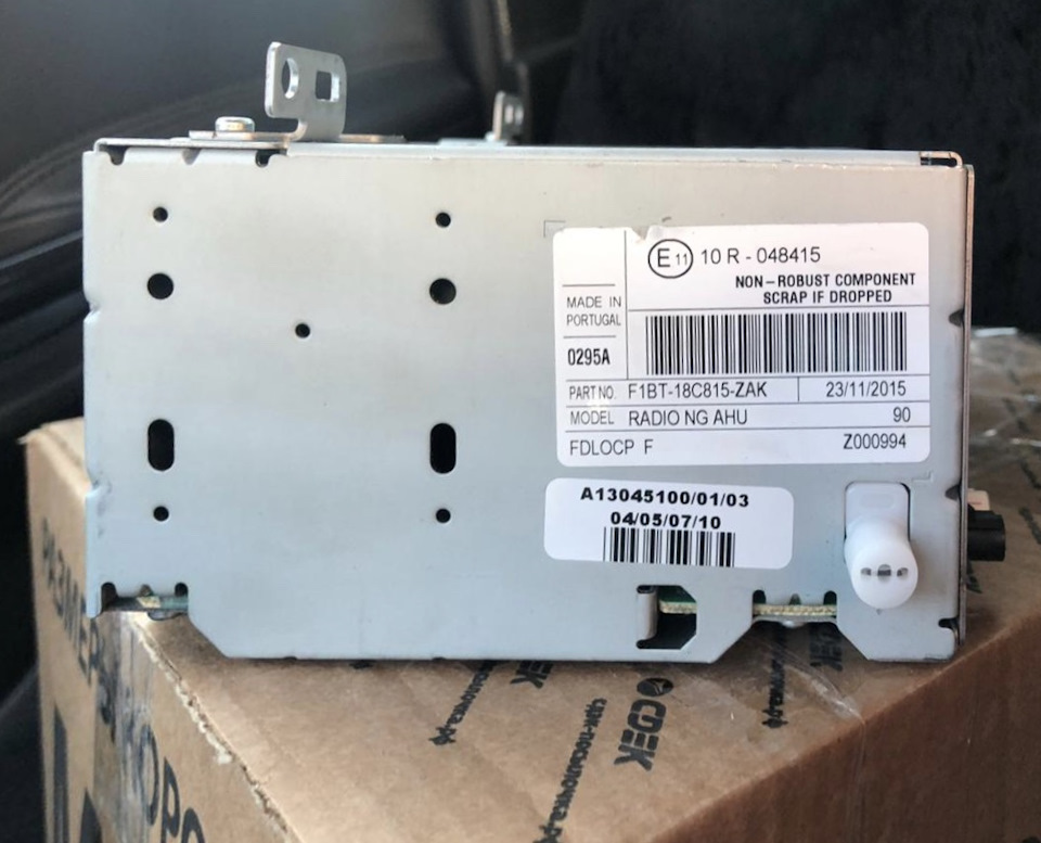 ACM Ford Focus RS/ST.Штатный сабвуфер в докатку. Система (10 Hi-End ...