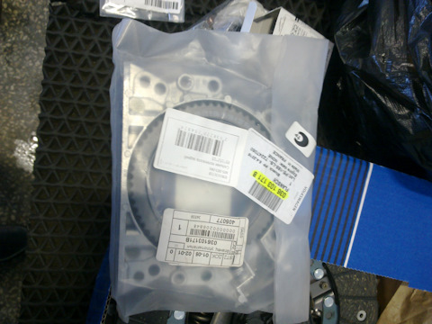 036103171B Упл. прокладка фланца с уплот. VAG | Запчасти на DRIVE2