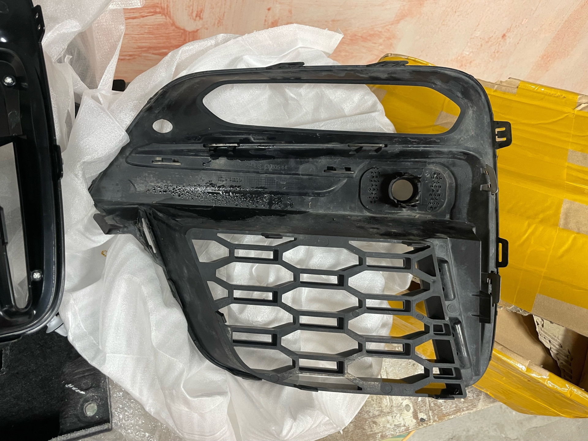 Вставки ПТФ M40D, расширители арок и передние щитки — BMW X3 (G01), 3 л ...