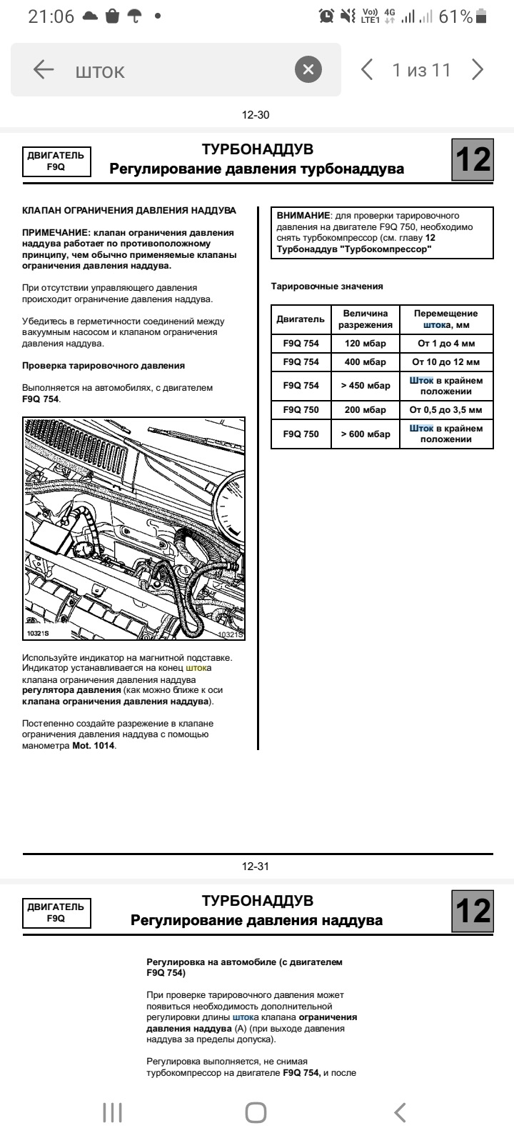Передув. Недодув df301 и его варианты) — Renault Laguna II, 1,9 л, 2001 ...