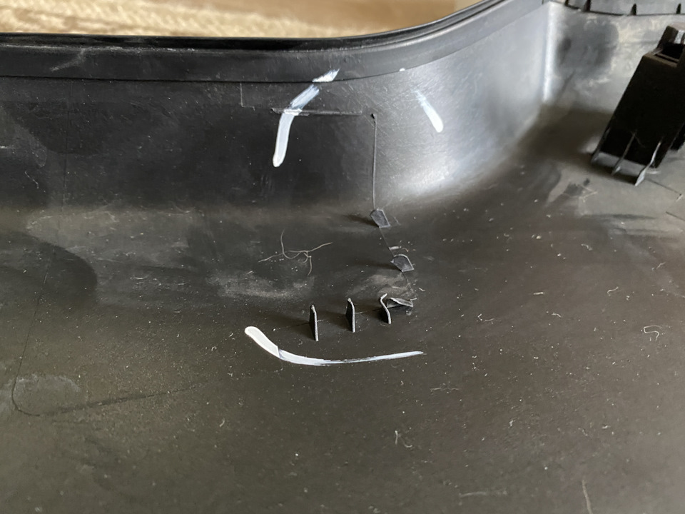 3D печать для накладки задней двери — Nissan X-Trail II (t31), 2 л ...