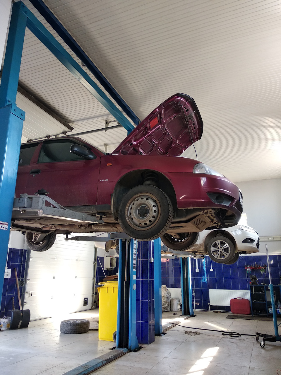 Шток вилки сцепления — Daewoo Nexia (N150), 1,5 л, 2009 года | визит на ...