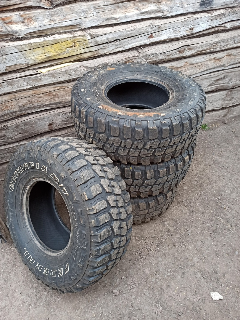 Federal Couragia mt 33x12.5-15 — УАЗ 31514, 2,9 л, 1996 года | шины ...