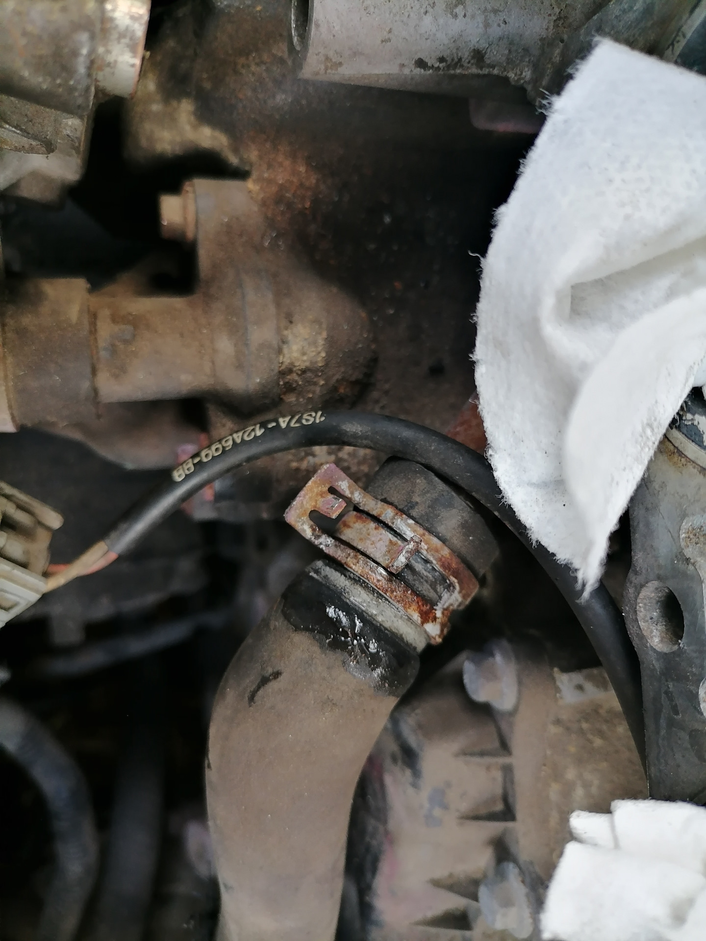 Ремонт вихревых заслонок — Ford Mondeo IV, 2 л, 2010 года | поломка ...