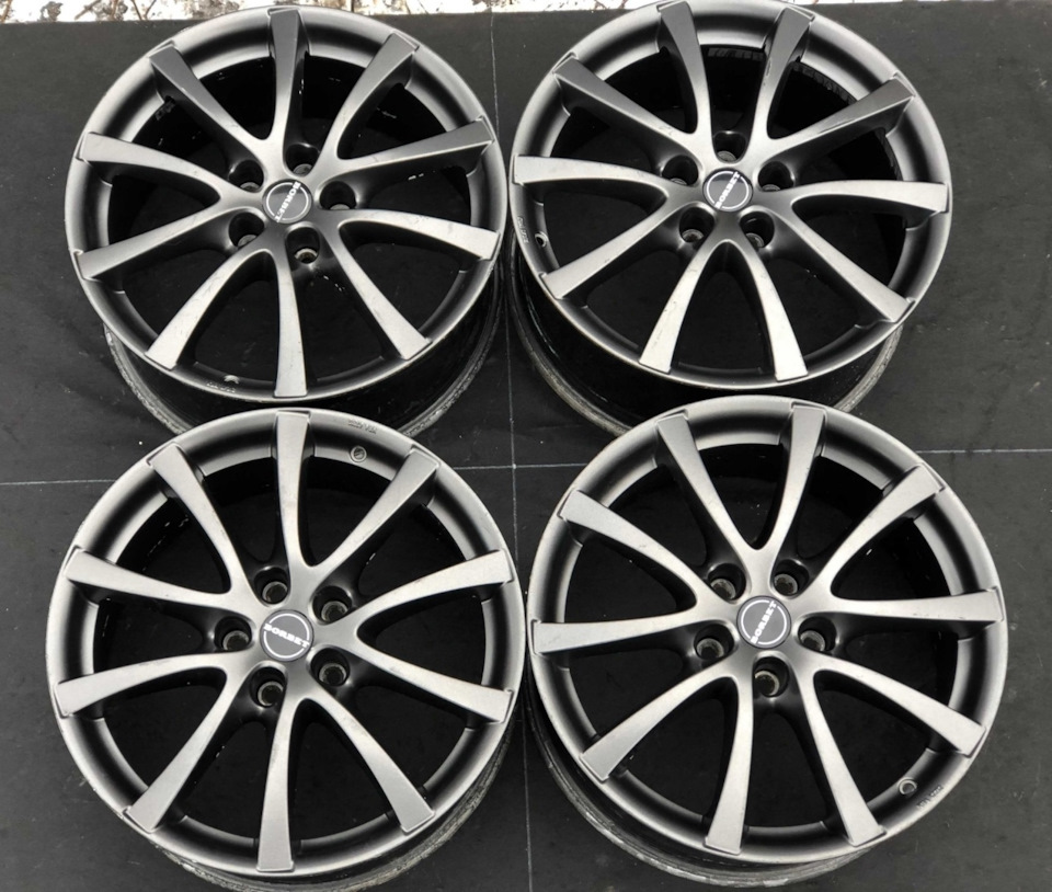 Запись 4. Летний комплект колёс. Диски Borbet lv5 R18 — Hyundai Sonata ...