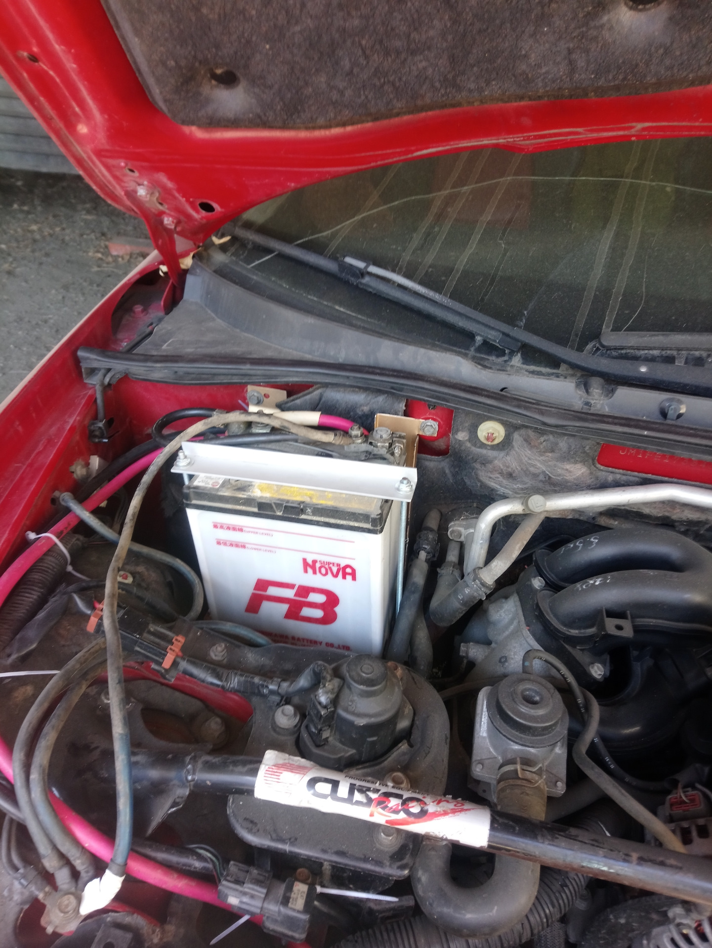 Battery relocation (не kit😁) — Mazda RX-8, 1,3 л, 2003 года | своими ...